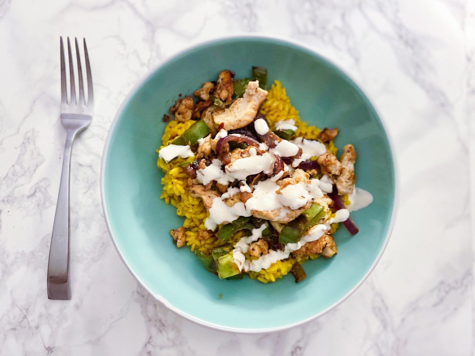 Southwest Chicken & Yellow Rice Bowls - Abingdon Olive Oil Company