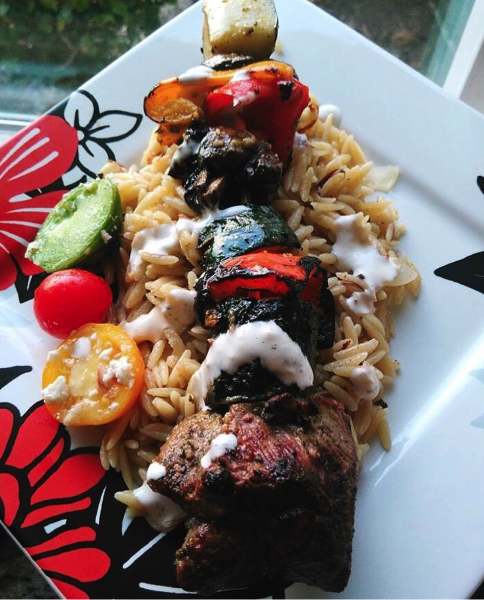AOOC Grilled Lamb Kabobs - Abingdon Olive Oil Company